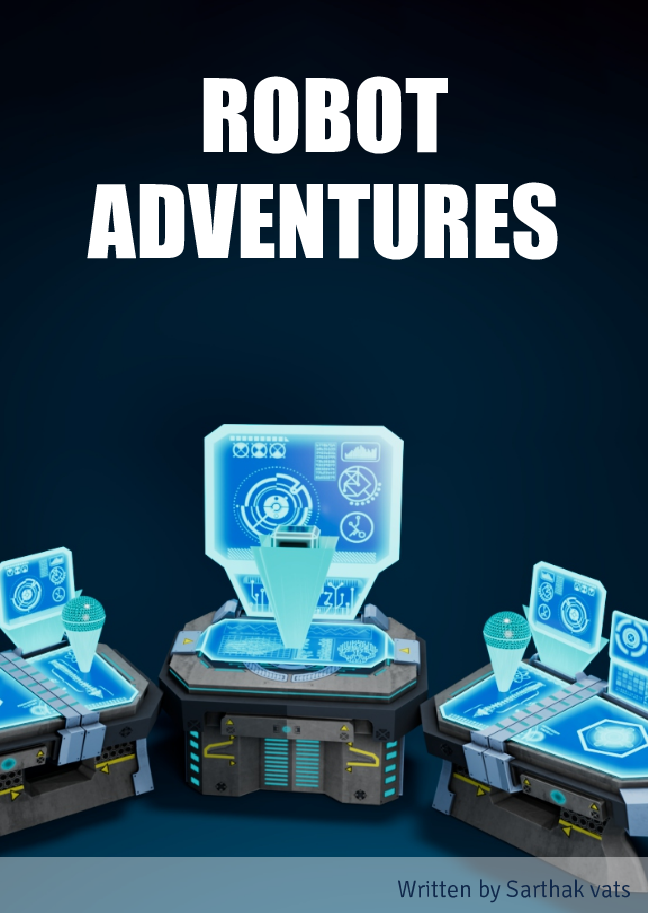 Robot adventures by Sarthak vats (ISBN: 9789394848XXX)